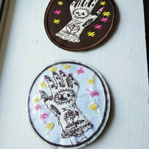 Accessories | Voodoo Hand Patch Iron On Sew On | Poshmark